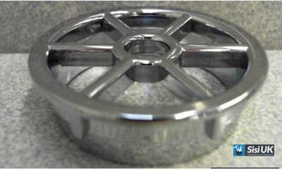 Chrome Removable Shower Waste Grid Fits 1.5" Shower Trap Replacement ...