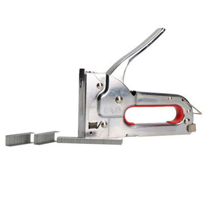 Small staple gun for crafts store