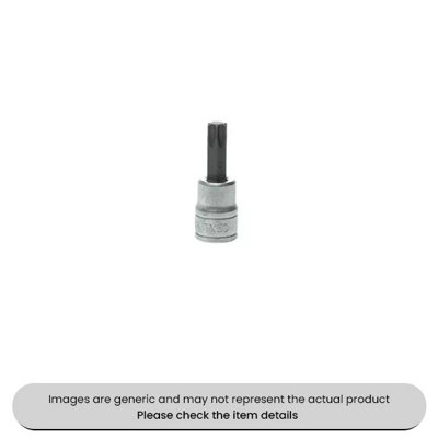 Chrome Vanadium Socket Bits 3/8" Drive, TX30 Pack Qty 1