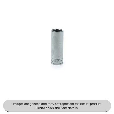 Chrome Vanadium Sockets 1/4" Drive, 8MM Deep Metric Pack Qty 1