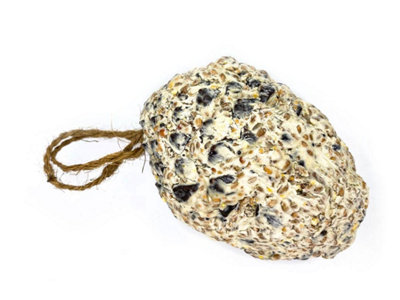 Chubby Suet and Seed Filled Pine Cone Hanging Wild Bird Food