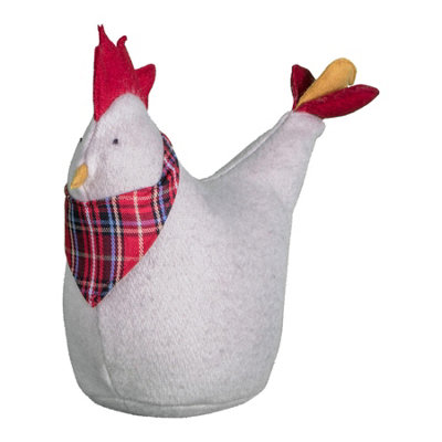 Chuck Chicken Weighted Novelty Door Stop | DIY at B&Q
