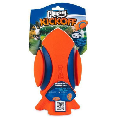 Chuckit Kick Off Dog Toy Interactive Floating Football Dog Throw Or ...
