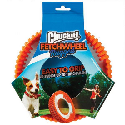 Buy Chuckit Rugged Fetch Wheel Dog Toy Frisbee Throw and Fetch Toy at B&Q