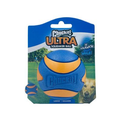 CHUCKIT Ultra Squeaker Ball ExtraLarge 47090