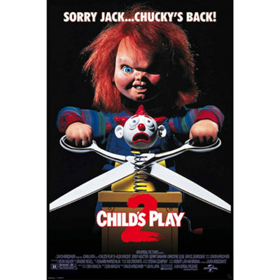 Chucky Child's Play 2 61 x 91.5cm Maxi Poster | DIY at B&Q