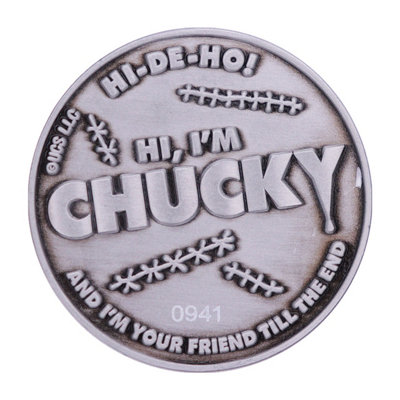 Chucky Limited Edition Collectible Coin | DIY at B&Q