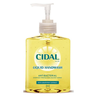 Cidal Antibacterial Liquid Handwash Grapefruit Extract 250ML | DIY at B&Q