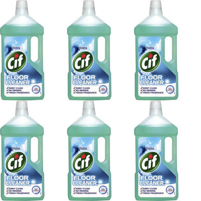 Cif Floor Cleaner Ocean 1L (Pack of 6) at B&Q