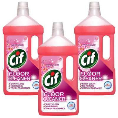 Cif Floor Cleaner Wild Orchid 950ml x 3