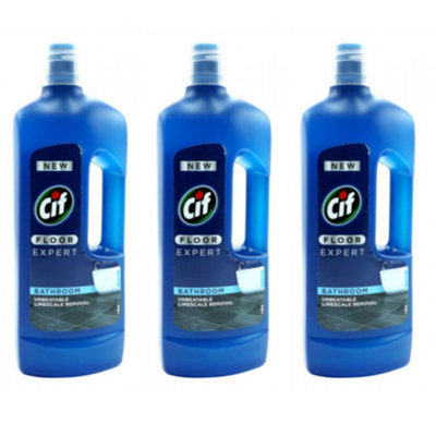 Cif, Floor Expert Bathroom Cleaner, 750 ml (Pack of 3) | DIY at B&Q
