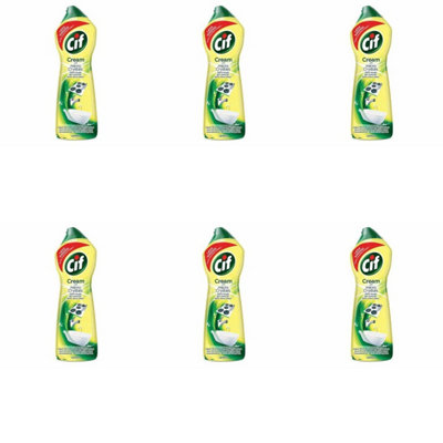 CIF LEMON CREAM 750ML. (Pack of 6) | DIY at B&Q