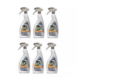 Cif Professional Oven & Grill Cleaner 750ml Pack of 6