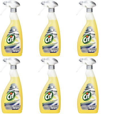 Cif Professional Power Cleaner Degreaser 750ml (Pack of 6) | DIY at B&Q