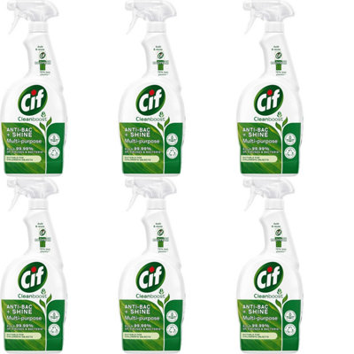 CIF SPRAY ANTIBACTERIAL & SHINE 700ml (Pack of 6) | DIY at B&Q