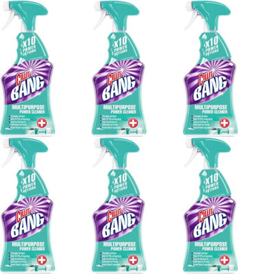 Cillit Bang Multi Purpose Power Cleaner Spray 750ml (Pack of 6) | DIY ...