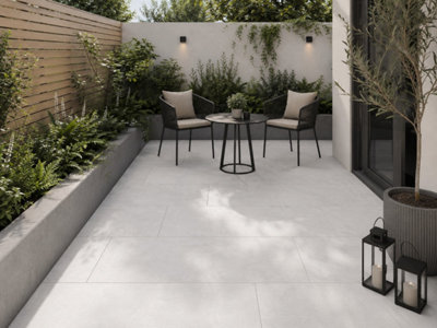 Cimento Bone Matt Outdoor Floor Tiles (20 Pack - 10 Box - 14.2m2 ...