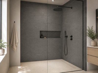 Cimento Graphite Matt Wall Tiles (160 Pack - 20 Box - 28.2m2 Coverage ...