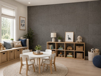 Cimento Graphite Matt Wall Tiles (4 Pack - 1 Box - 1.42m2 Coverage ...