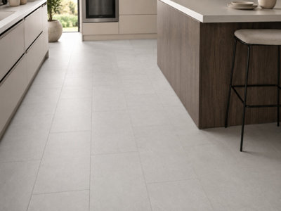 Cimento Grey Matt Floor Tiles (10 Pack - 5 Box - 7.1m2 Coverage) Shower ...