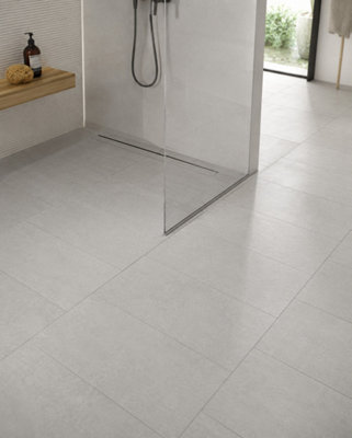 Cimento Grey Matt Floor Tiles (20 Pack - 10 Box - 14.2m2 Coverage ...