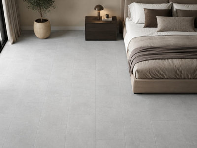 Cimento Grey Matt Floor Tiles (40 Pack - 5 Box - 7.05m2 Coverage ...