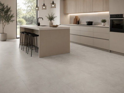 Cimento Taupe Matt Floor Tiles (20 Pack - 10 Box - 14.2m2 Coverage ...