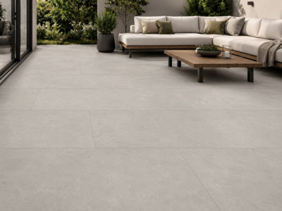 Cimento Taupe Matt Outdoor Floor Tiles (10 Pack - 5 Box - 7.1m2 ...