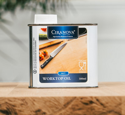 Ciranova Worktop Oil - 500ml - Satin Finish