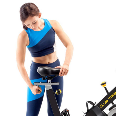 CIRCUIT FITNESS AMZ-955BK DELUXE CLUB REVOLUTION SPIN CYCLE YELLOW