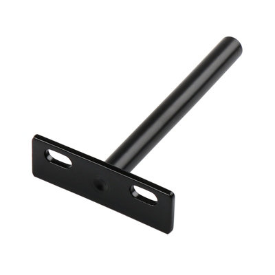 Circular hidden bracket invisible partition bracket D-black -5-inch ...