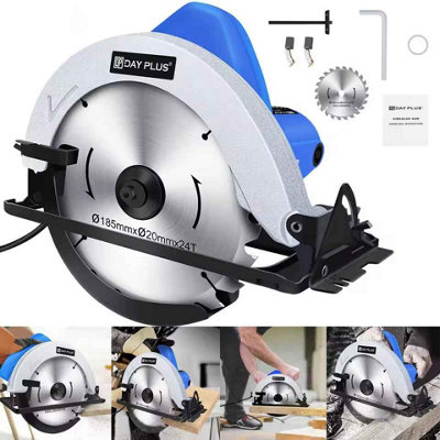 Circular Saw 2000W 5500RPM Electric Circular Saws with Laser Guide Saw ...