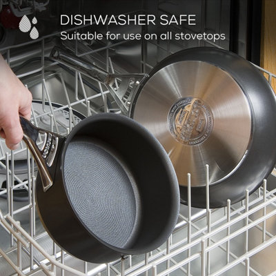 Circulon Infinite Black Round Hard Anodised Aluminium Non-Stick ...