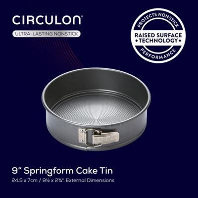 Circulon Momentum Grey Round Carbon Steel Non-Stick Freezer Safe ...