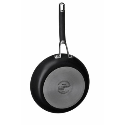 Circulon Premier Professional Black Round Induction Suitable Non-Stick Frying Pan Set 20 & 28cm ...