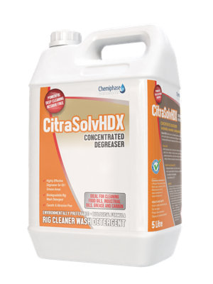Citrasolv HDX - Oilfield Heavy Duty Degreaser 1 x 5 Litres