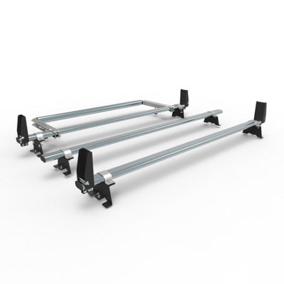 Citroen Dispatch roof rack 3 bar system with roller and loadstops 2016 ...