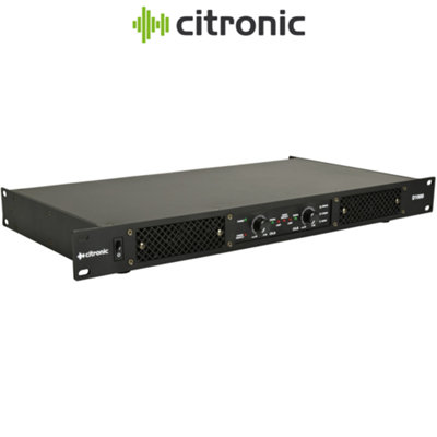 Citronic D1000 Class-D Power Amplifier 2x 500Wrms Rack Mountable | DIY ...