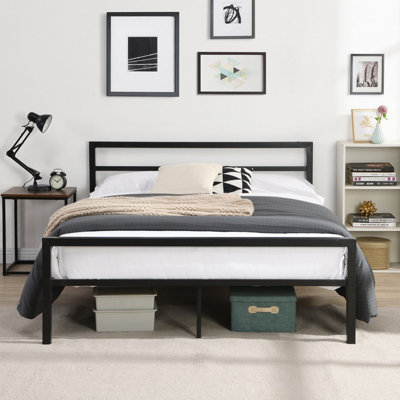 City Heavy-Duty Metal Bed Frame