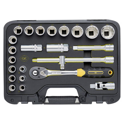 CK T4662 24 Piece Metric Socket Set with Ratchet