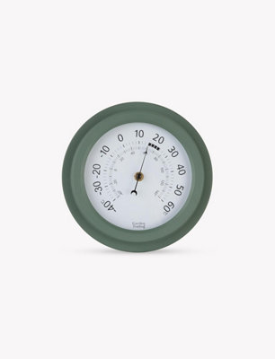 CKB LTD Vintage Outdoor Wall Garden Thermometer Indoors & Outdoor ...