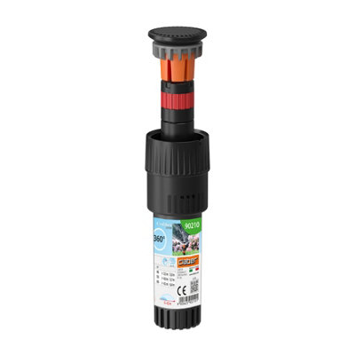 Claber Colibri 90210 360 degree Pop-Up Sprinkler, 3-Way Connector ...
