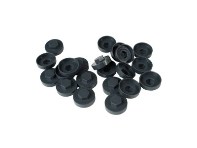 Cladco 19mm Colour Cap (100 Pack) Anthracite/R7016