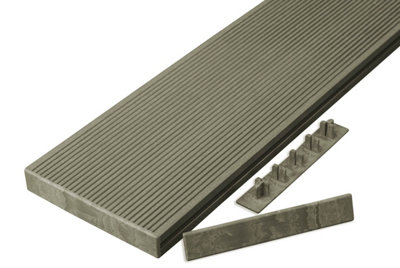 Cladco Olive Green Composite Decking End Cap