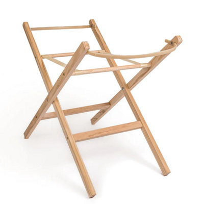 Clair de Lune Natural Wooden Folding Stand | DIY at B&Q