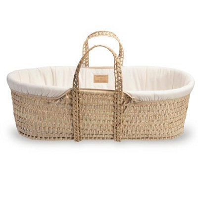 Clair de Lune Organic Palm Moses Basket, Gold Award Winner, Comes With ...