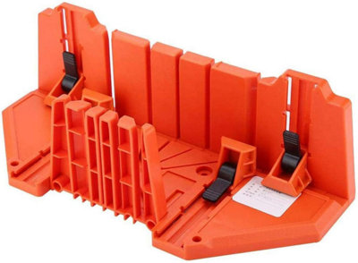 Clamp mitre box, 14 inches Hardware tool saw storage mitre box Wood ...