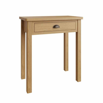 Buy Clara Rustic Oak Dressing Table | DIY at B&Q