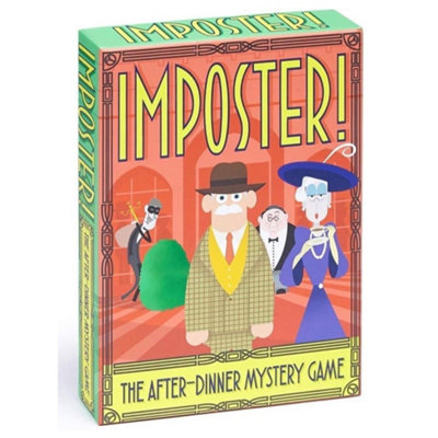 Clarendon Games Imposter A Mystery-Style After-Dinner Game of Bluffing ...