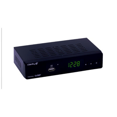 Clarity Freeview Box Set-Top Digibox with Full HD Channels, HDMI, USB ...